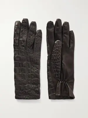 Embossed Gloves For Women