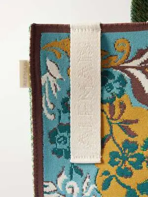 ALEMAIS Florence Floral-jacquard Tote