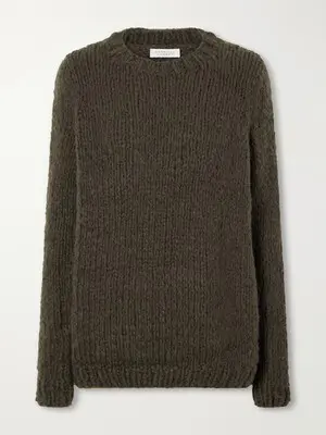 Gabriela Hearst GABRIELA HEARST Lawrence Cashmere Sweater Green