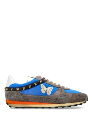 Valentino Garavani Sports Shoes With A Vintage Effect - Multicolour