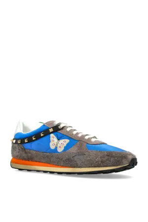 Valentino Garavani Effect Lace-up Sneakers - Multicolour