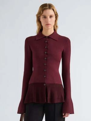 Proenza Schouler Martina Jacket - Amarone