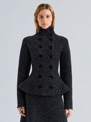 Proenza Schouler Donegal Knit Capucine Jacket