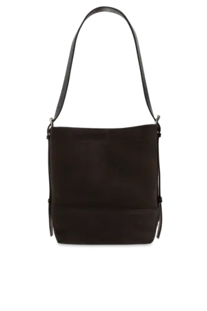 LEMAIRE Suede Bag From The "belted" Line
