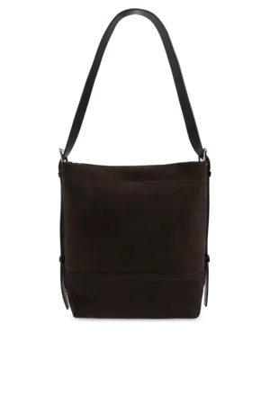 LEMAIRE Suede Bag From The "belted" Line