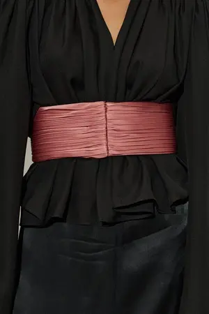 Valentino Garavani Satin Waist Belt