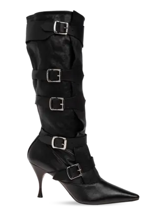 VIVIENNE WESTWOOD Heeled Boots "treasure - Black