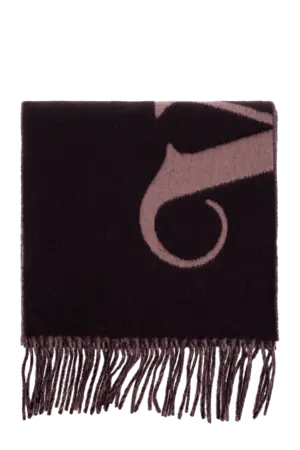 VIVIENNE WESTWOOD Wool Scarf With Logo
