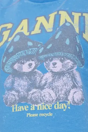 GANNI T-shirt With A Colorful Print