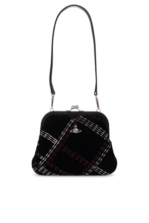VIVIENNE WESTWOOD Velvet Bag "vivienne
