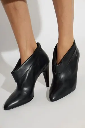 Isabel Marant Étoile Leather Heeled Ankle Boots "janela