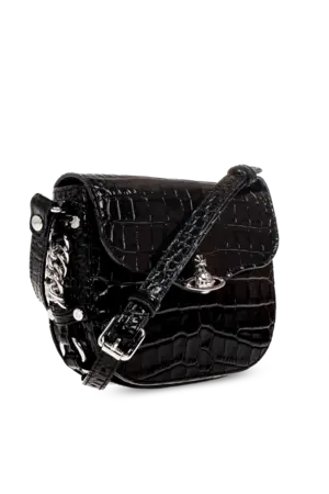 VIVIENNE WESTWOOD Hunter" Bag - Black