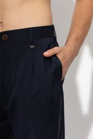 VIVIENNE WESTWOOD Wool Pleated Trousers