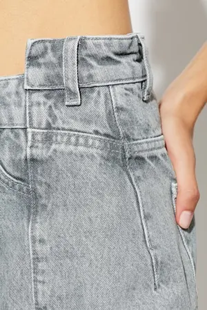 GANNI Jeans With Stitching On The Legs