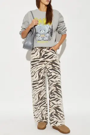 GANNI Sweatshirt With Colorful Print