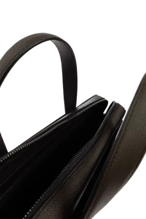 FERRAGAMO Leather Briefcase "trading