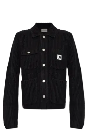 Carhartt Work In Progress Michigan’ Cardigan - Black