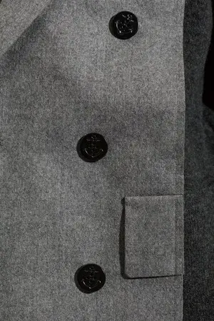 Sacai Cardigan With A Decorative Double-breasted Panel