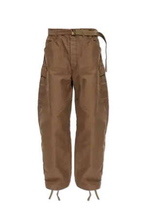 Sacai Cargo Trousers With A Vintage Effect