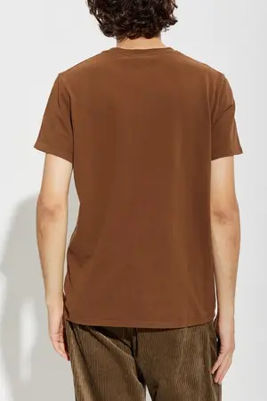 American Vintage T-shirt With Printed Logo