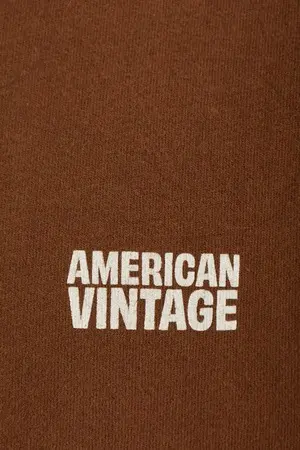 American Vintage T-shirt With Printed Logo