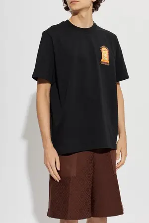 Casablanca T-shirt With Colorful Print