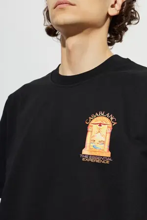Casablanca T-shirt With Colorful Print