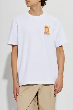 Casablanca T-shirt With Colorful Print
