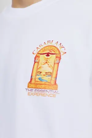 Casablanca T-shirt With Colorful Print