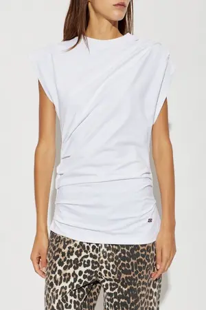 GANNI Top With Decorative Darts