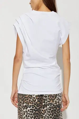 GANNI Top With Decorative Darts