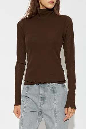 GANNI Top With A Turtleneck