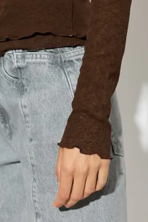 GANNI Top With A Turtleneck