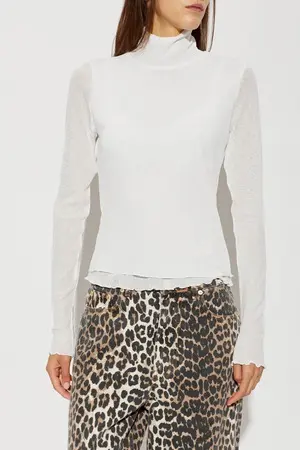 GANNI Top With A Turtleneck