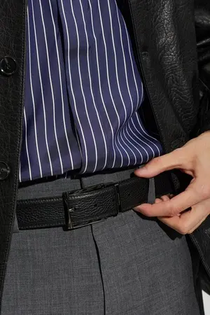 FERRAGAMO Reversible Leather Belt