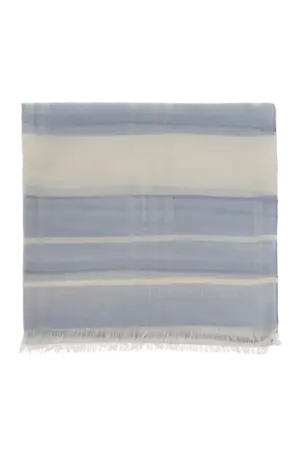 FERRAGAMO Scarf With Logo - Blue