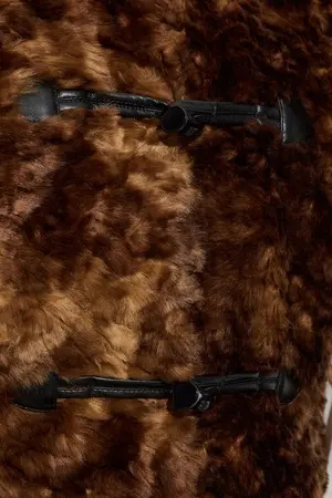 MARANT ETOILE Jocya" Faux Fur Vest