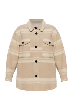 MARANT ETOILE Harveli' Shirt - Beige