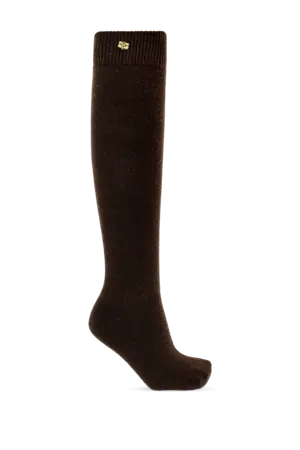GANNI Long Wool Socks