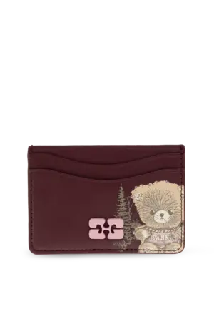 GANNI Card Case With Print