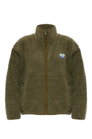 American Vintage Fleece With Turtleneck - Green