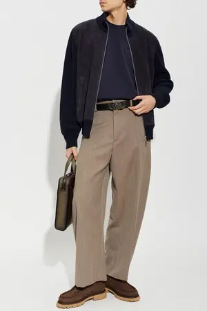 FERRAGAMO Jacket With Stand-up Collar