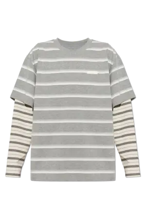 P.E Nation Spark" Long Sleeve T-shirt - Grey