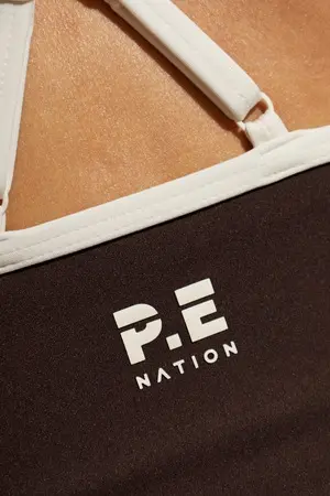 P.E Nation Top "paramount - Brown