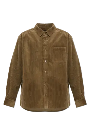 A.p.c. Corduroy Shirt "malo - Brown