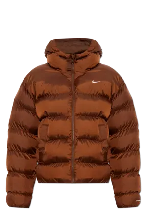 Nike Insulated Jacket With Hood - Brown