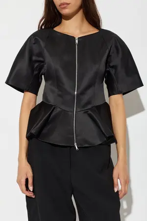 GANNI Peplum Top