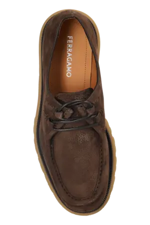 FERRAGAMO Suede Shoes "stanley