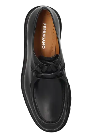 FERRAGAMO Stanley" Leather Shoes