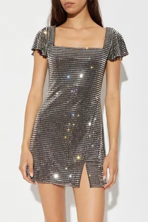SELF-PORTRAIT Short Sequin Dress